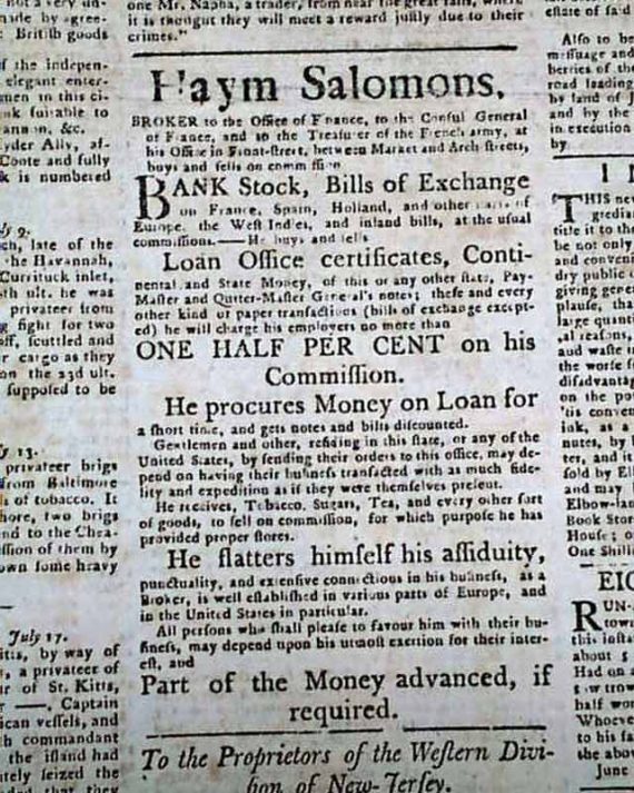 Financial Hero? - Journal of the American Revolution