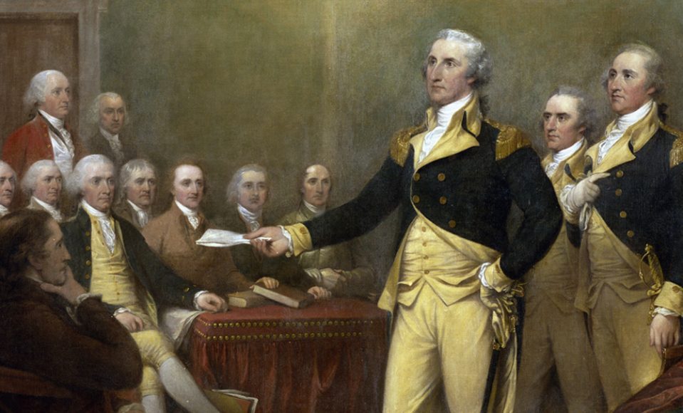 Washington resigning commission 1783-detail - Journal of the American ...