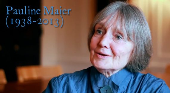 Remembering Pauline Maier (1938-2013) - Journal of the American Revolution