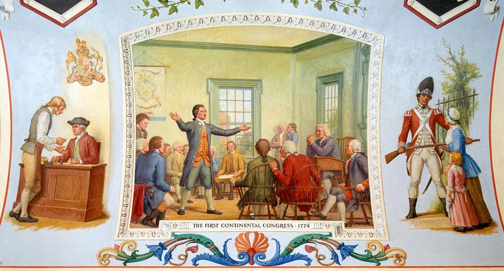 The First Continental Congress Responds to the Intolerable Acts ...