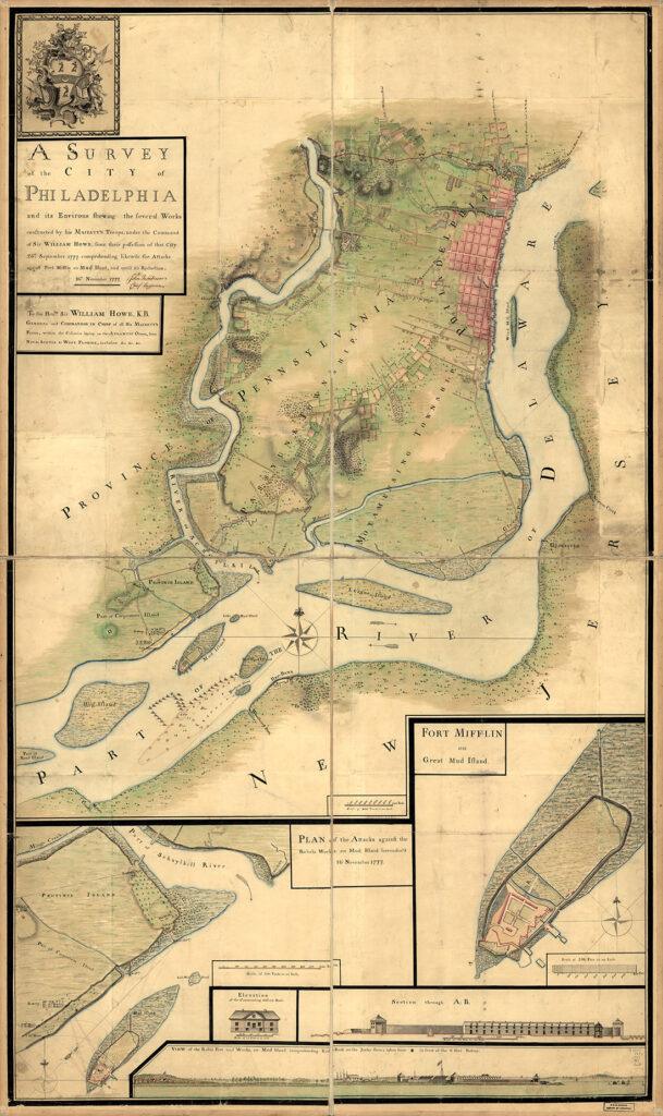 Fortifying Philadelphia: A Chain of Redoubts and Floating Bridges ...