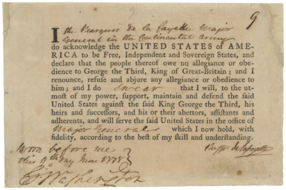 Lafayette’s Second Voyage to America: Lafayette and l’Hermione ...