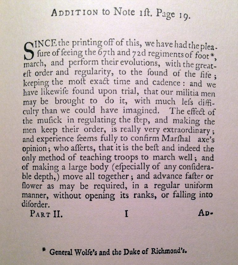 To the Sound of the Fife - Journal of the American Revolution