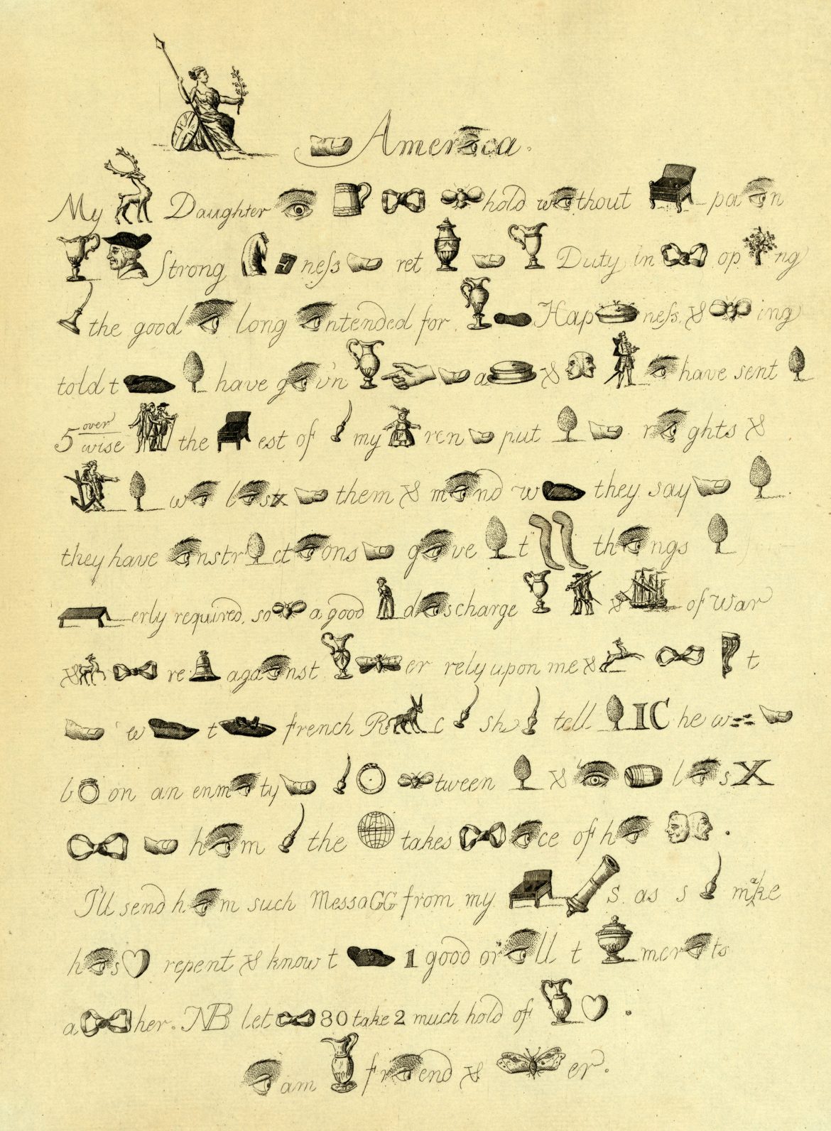 The Revolutionary Rebus: A Coded Message Not for Spies - Journal of the ...