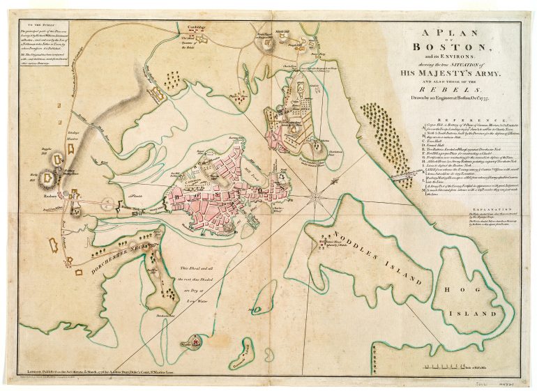 Richard Williams Maps the Siege of Boston - Journal of the American ...