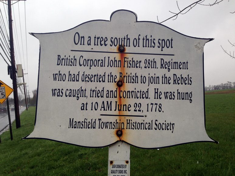 Drummer Fisher Hung from a Tree - Journal of the American Revolution