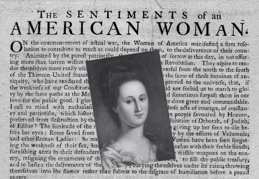 Offering of the Ladies: Esther Reed’s Sentiments, Washington’s ...
