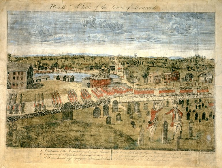 The British Soldiers Who Marched to Concord, April 19, 1775 - Journal ...