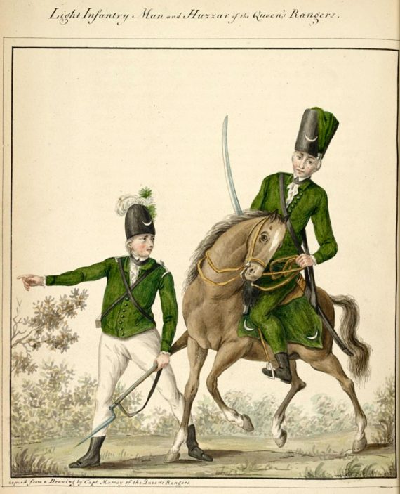 Operations of the Queen's Rangers: Foraging in New Jersey, February ...