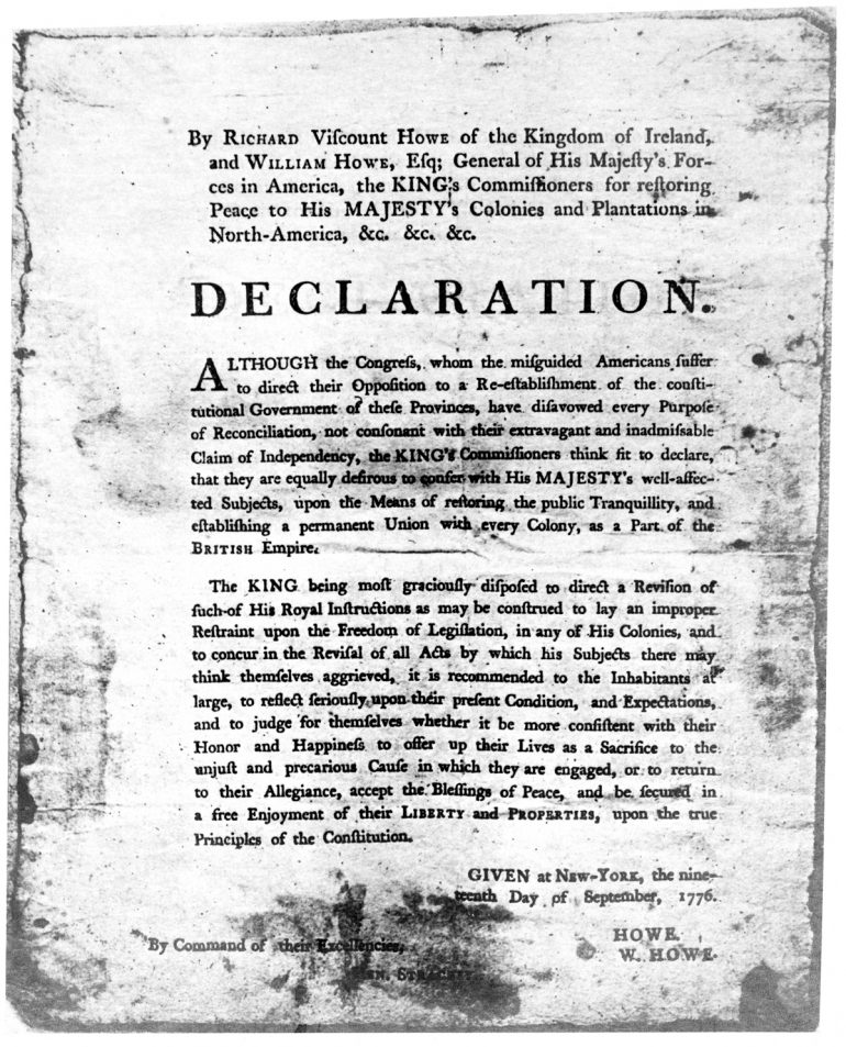 Another Three Loyalist Declarations Signed in the Fall of 1776 ...