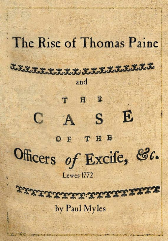The Rise of Thomas Paine and the Case of the Officers of Excise ...