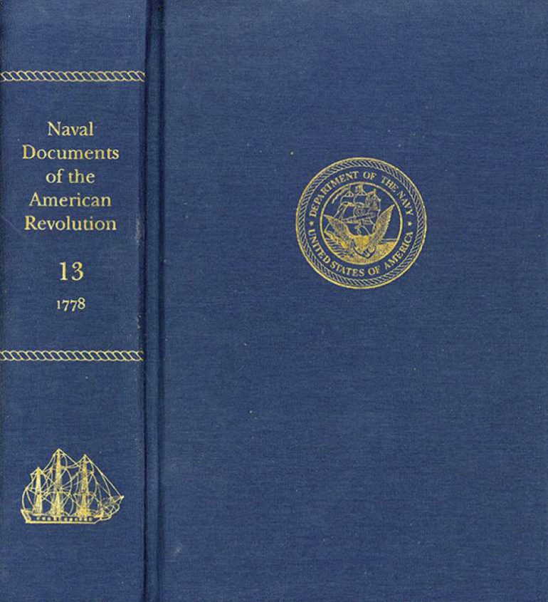 Naval Documents of the American Revolution, Vol. 13 - Journal of the ...