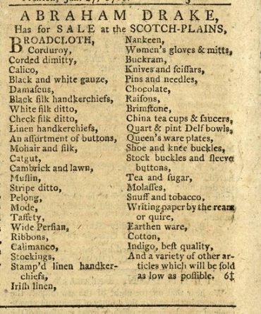Traders or Traitors? The New Jersey Shop License Law of 1780 - Journal ...