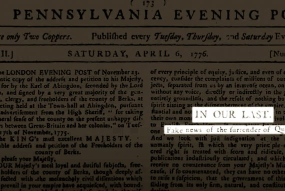 A Video Tour of a 1791 Newspaper - Journal of the American Revolution