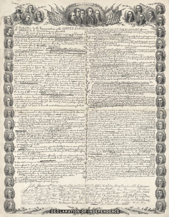 Original Draft Declaration of Independence - Journal of the American ...