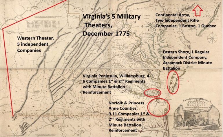 Virginia’s 1775 Regular Company-level Military Force Structure ...