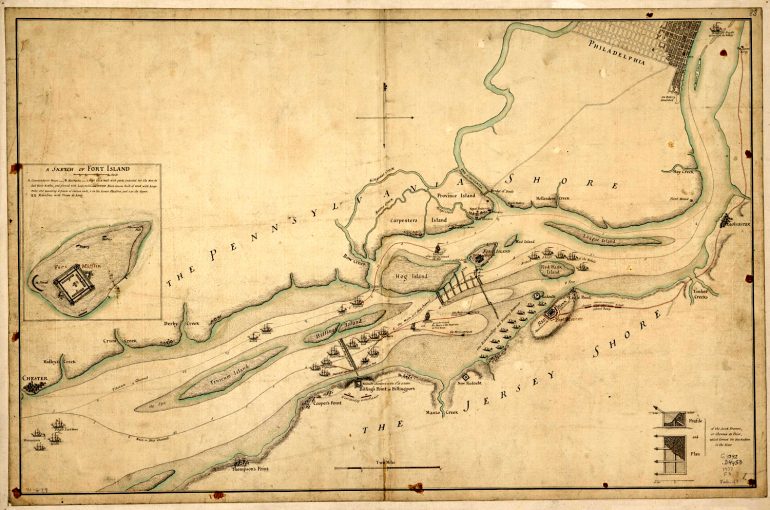 HMS Roebuck on the Delaware - Journal of the American Revolution