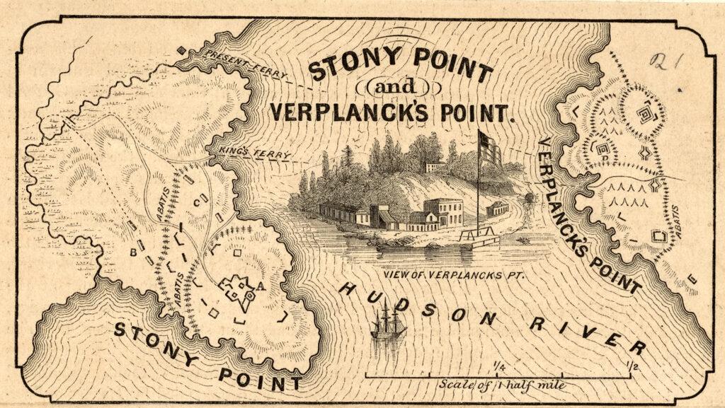 Stony Point to Verplanck NYPL - Journal of the American Revolution